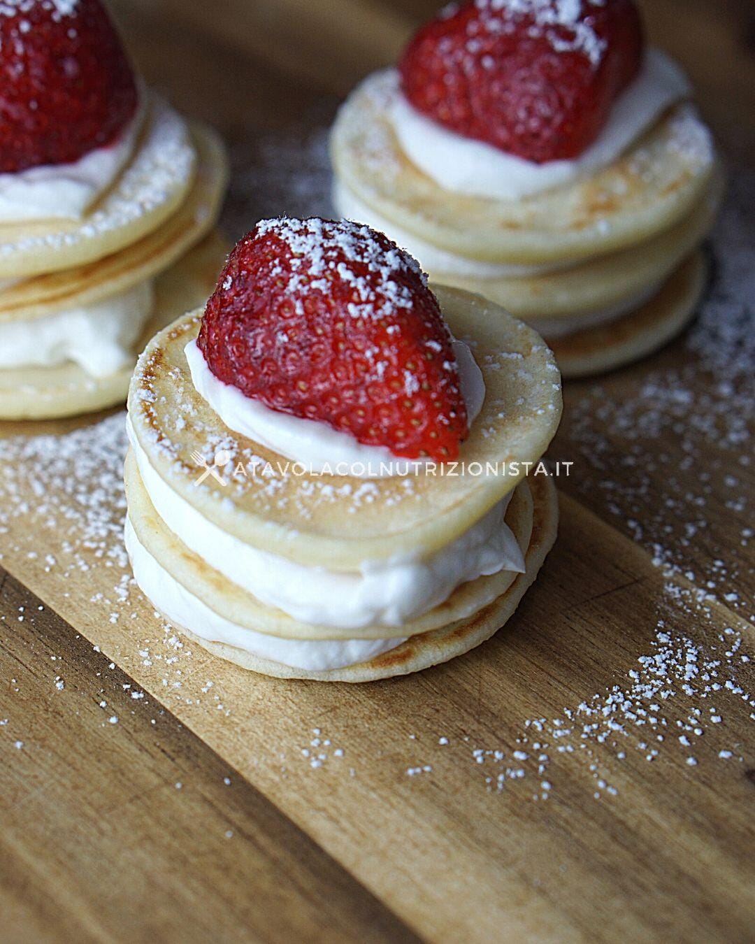 Ricetta Light Mini Pancake – A Tavola col Nutrizionista